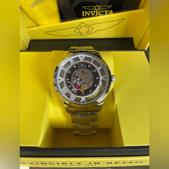 Invicta | Accessories | Invicta X Disney Mens Mechanical 45mm Limited ...